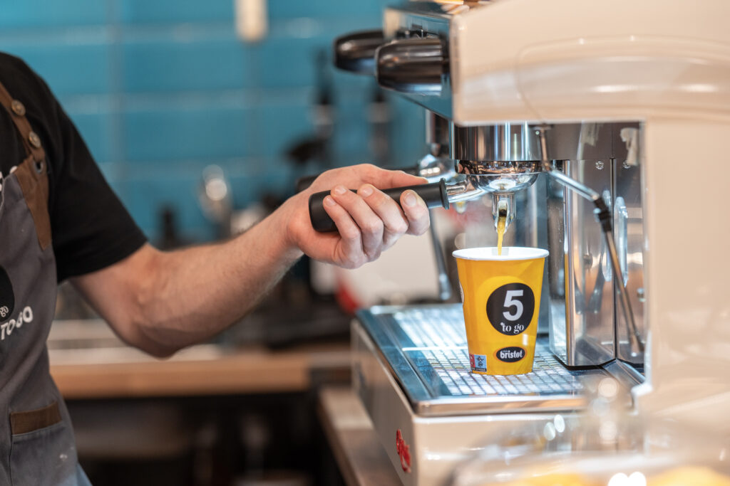 5 to go - MORE COFFEE, LESS BUCKS